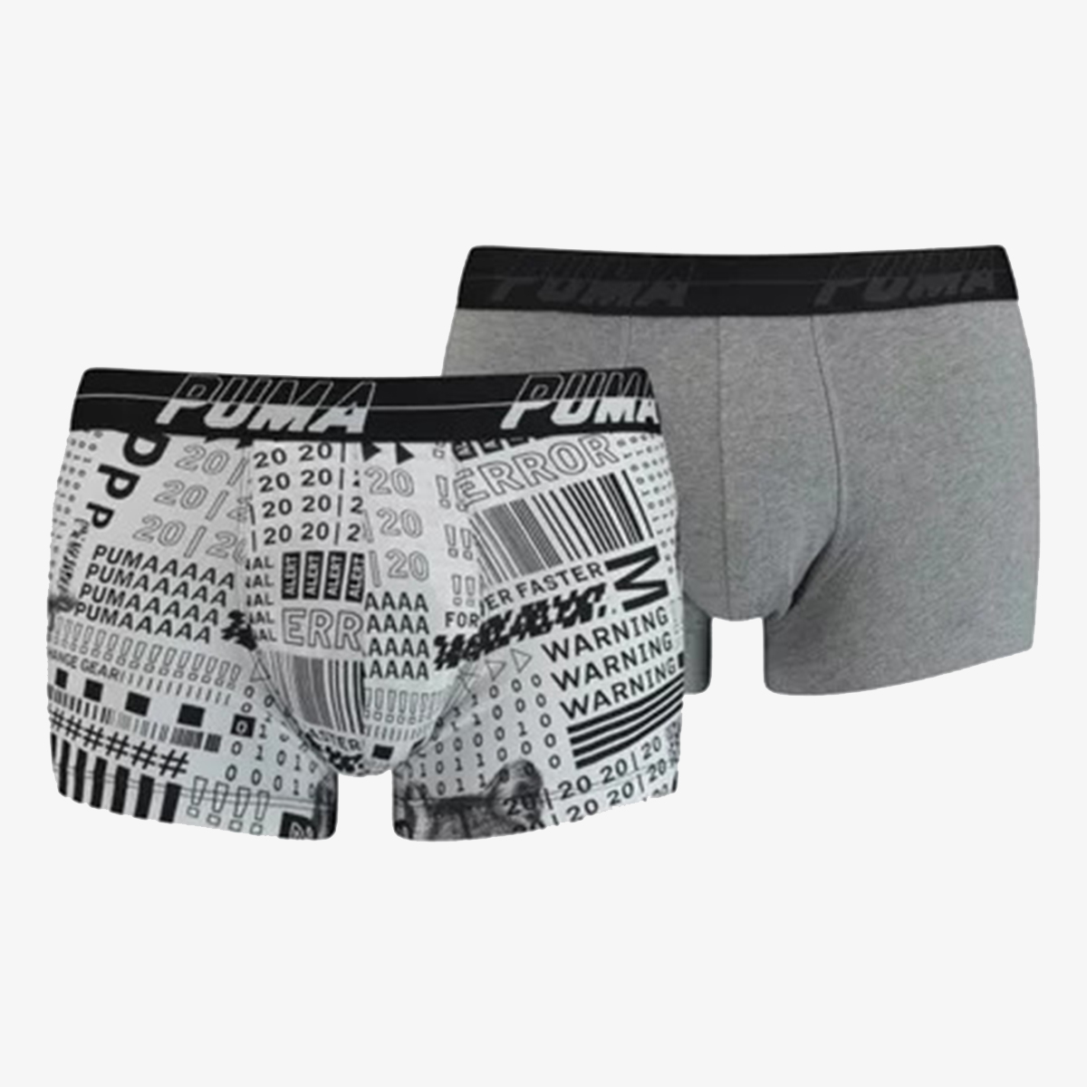 Puma ACTIVISM AOP TRUNK 2P BLACK WHITE | Sport Vision